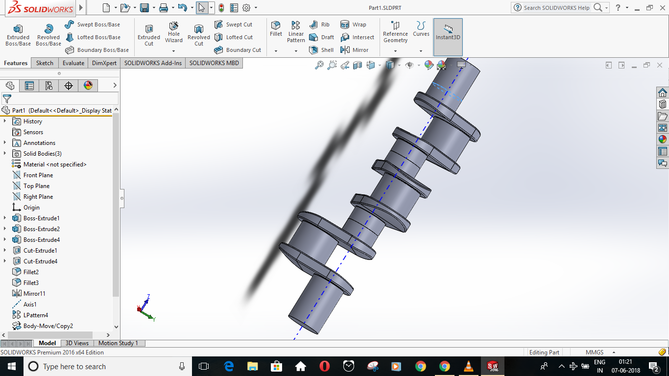 CRANKSHAFT | 3DEXPERIENCE Edu