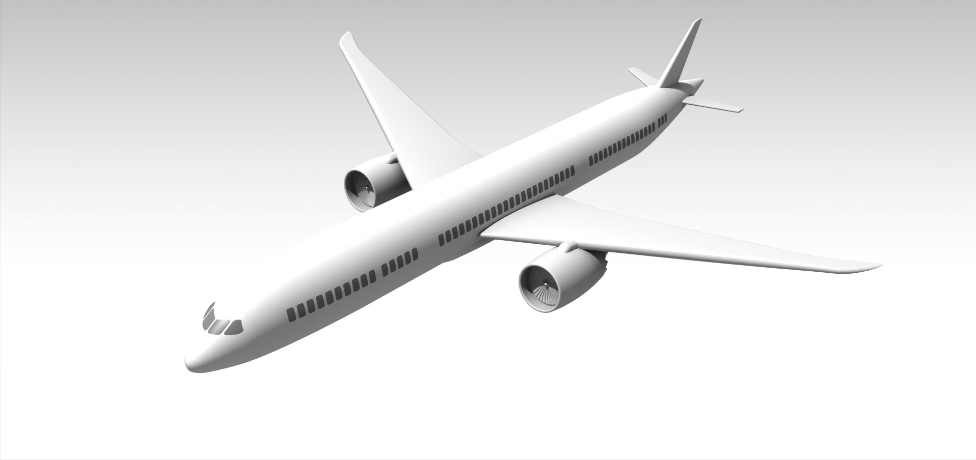 Passenger Plane 3DEXPERIENCE Edu
